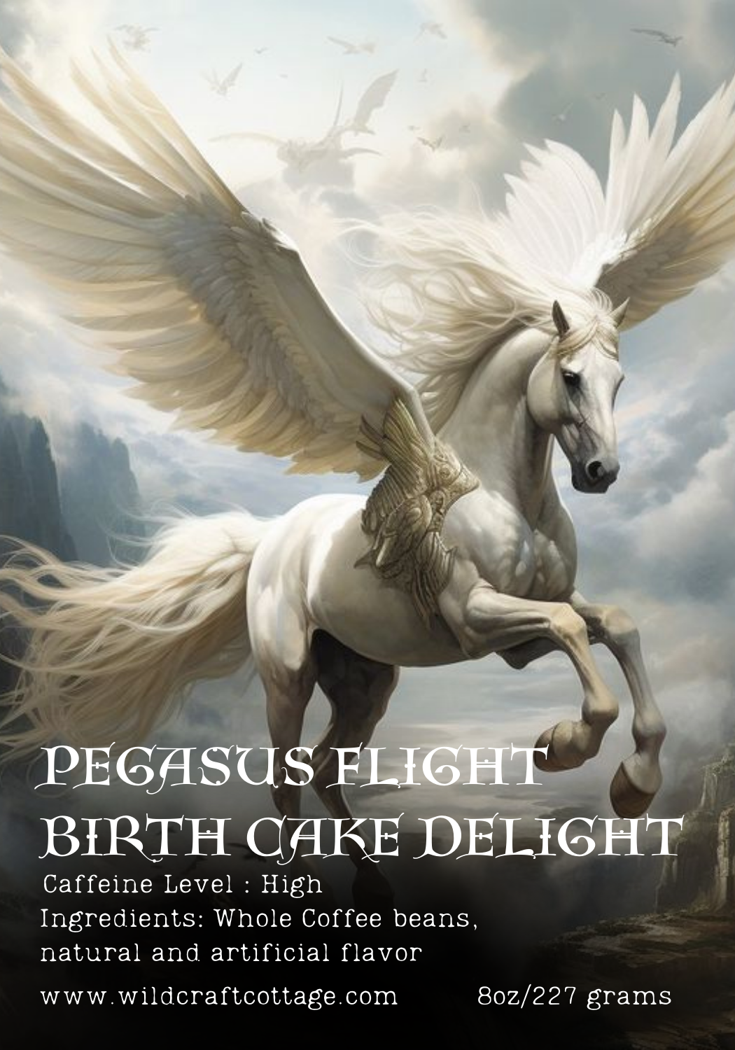 Pegasus Birthday Cake Delight – Wildcraft Cottage
